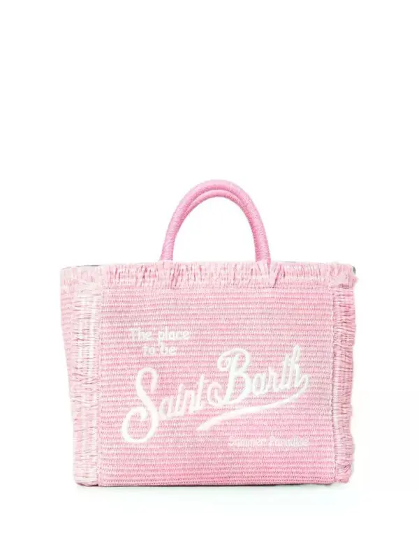 MC2 SAINT BARTH Colette Logo-embroidered Tote Bag