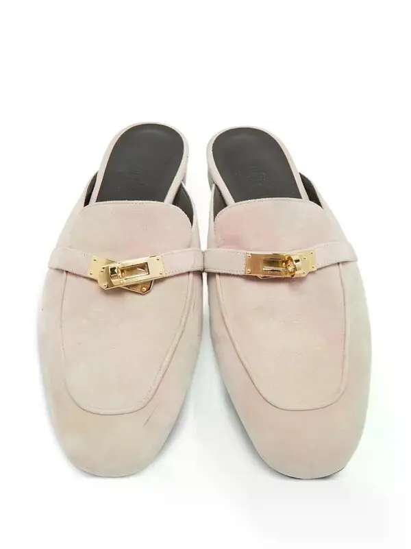 Hermès Oz Suede Mules