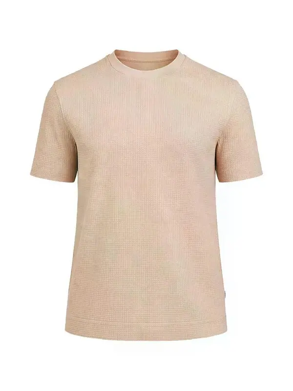 BOSS Waffle-knit T-shirt