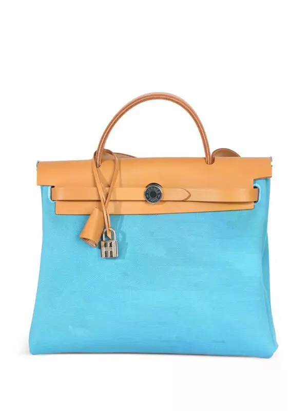 Hermès Herbag Zip 31 Handbag - Blue