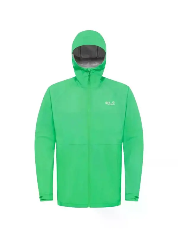 JACK WOLFSKIN Hooded Jacket With Logo Print