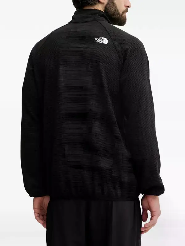 The North Face Kecha Waffle-knit Half-zip Sweatshirt