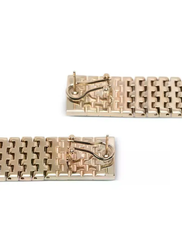 TOM FORD Mesh Detail Drop Earrings