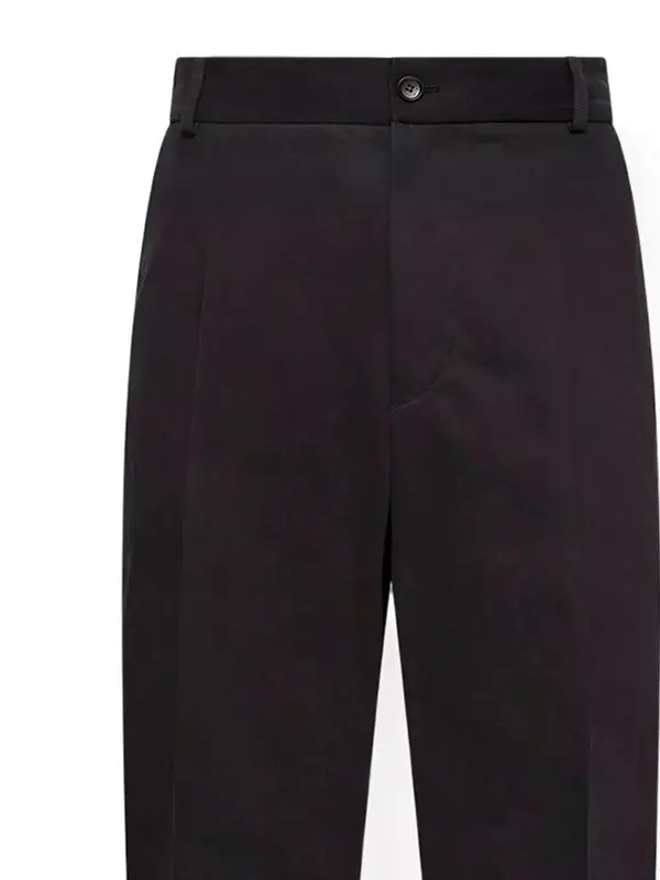 Moncler Pressed Crease Trousers - Black