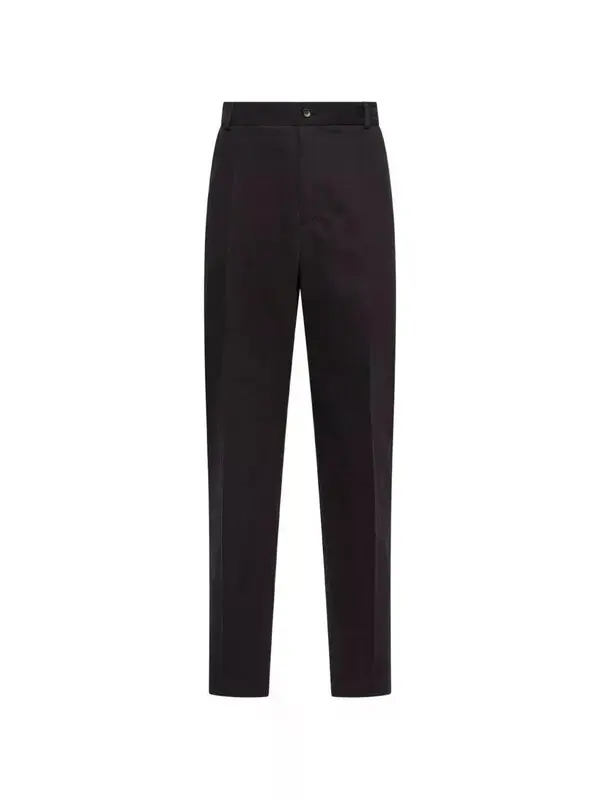 Moncler Pressed Crease Trousers - Black