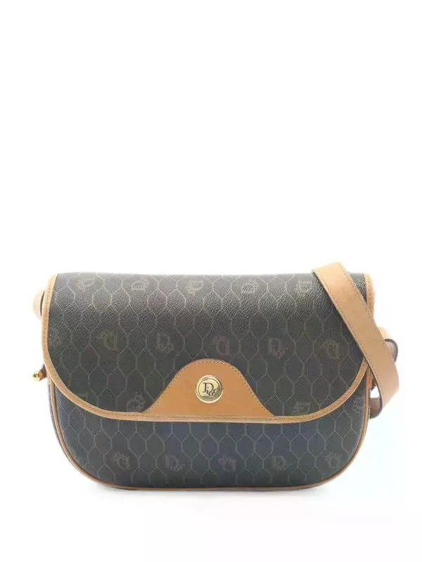 Dior Honeycomb Shoulder Bag - Black