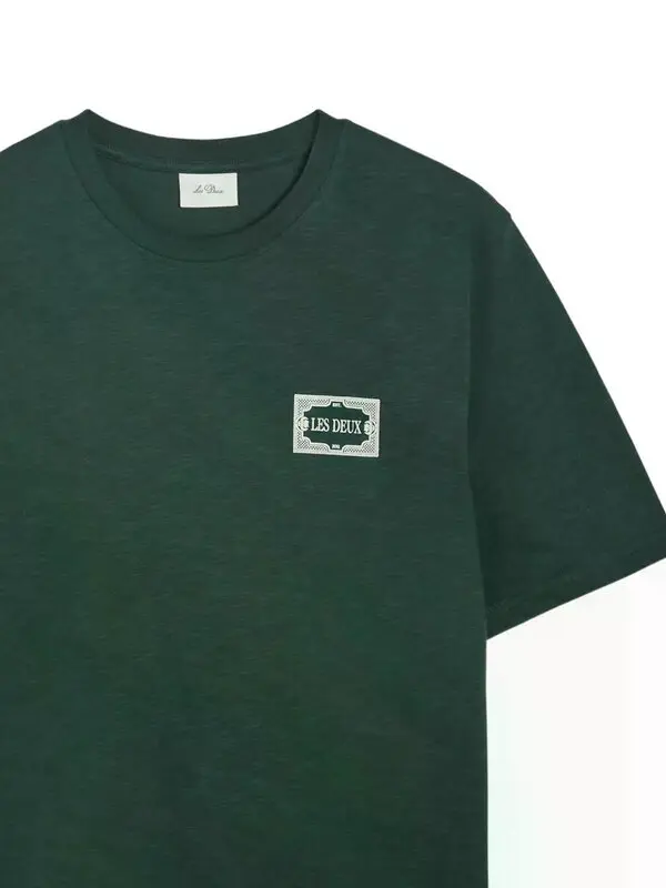 LES DEUX Logo-patch T-shirt