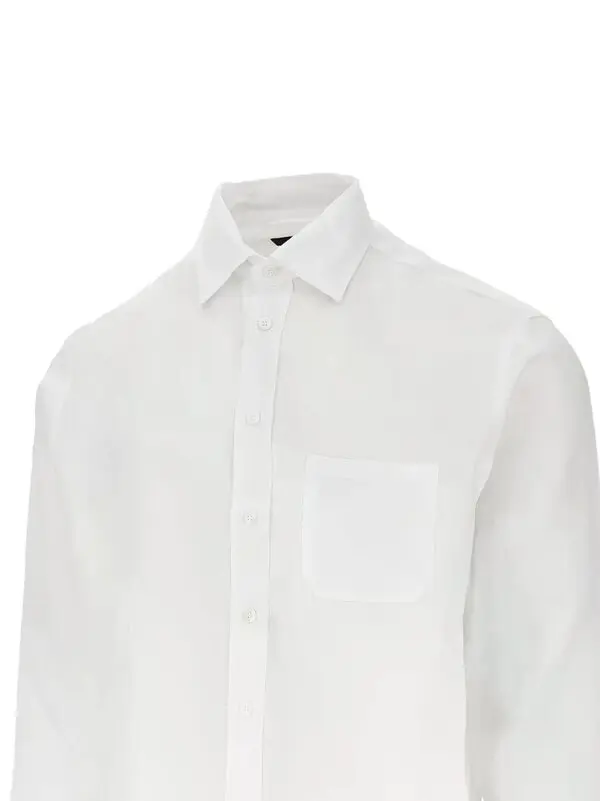 Sease Classic Bd Linen Chest-pocket Shirt