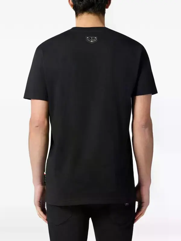 Philipp Plein Jersey T-shirt Skull Baroque Dots