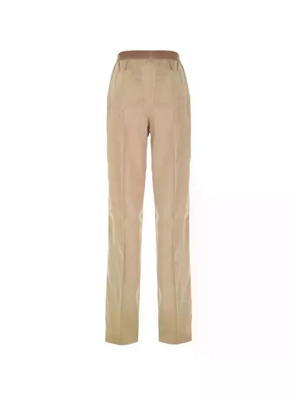 TOM FORD Logo-waistband Silk Trousers