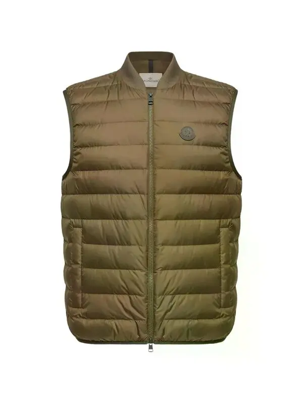 Moncler Froissel Quilted Gilet - Green