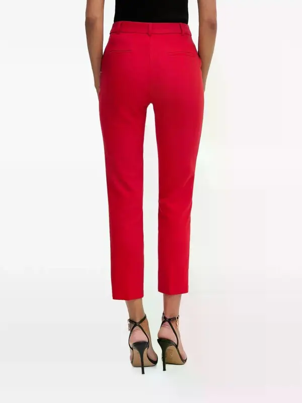 MORGAN Button-detail Cropped Trousers