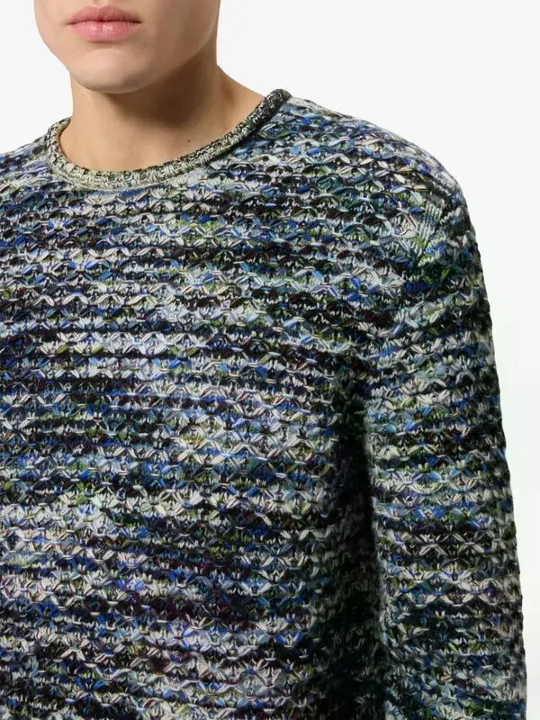 Missoni Zigzag Knit Crewneck Sweater