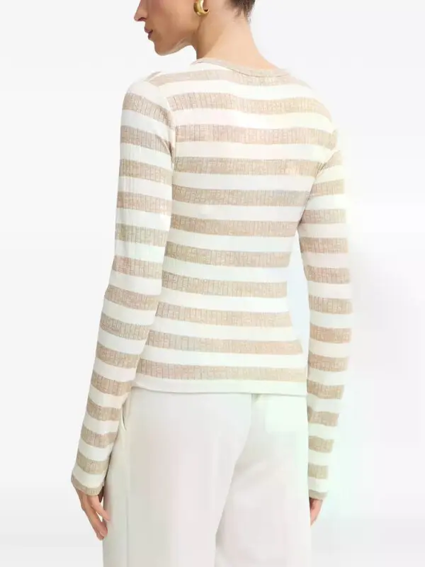 Rag & Bone Striped Ribbed Cardigan