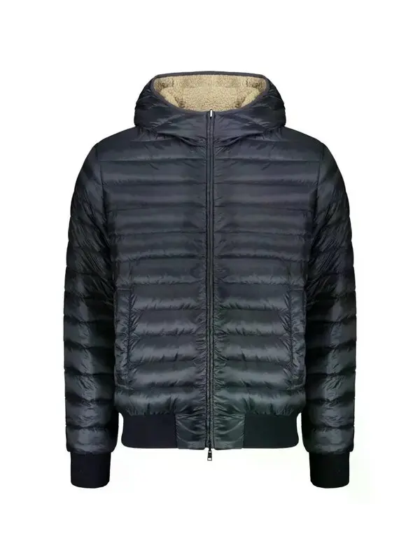 Herno Reversible Faux-shearling Down Jacket