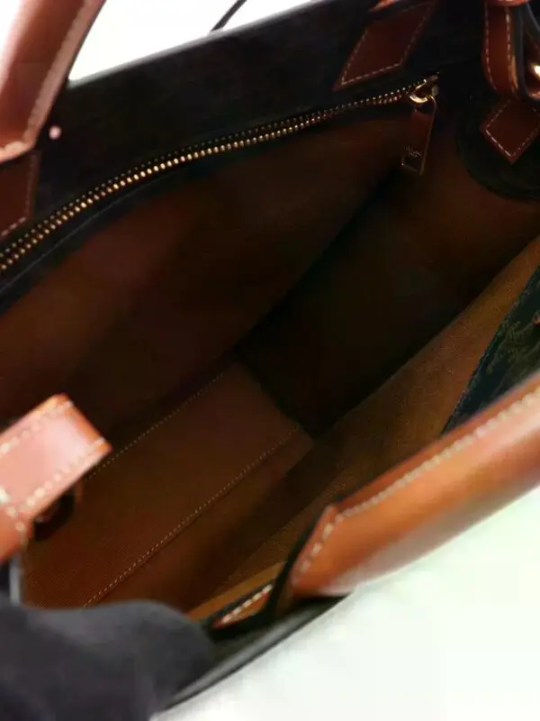 Celine Triomphe Logo-print Tote Bag