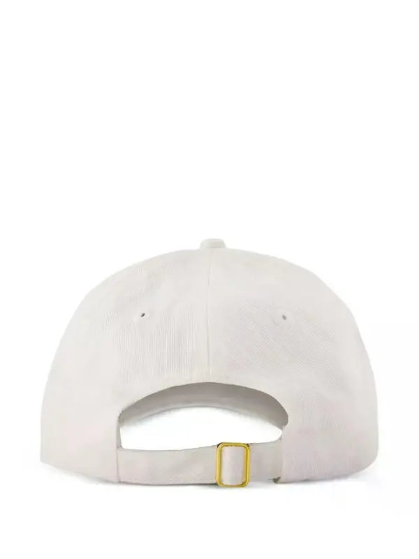 Casablanca Pyramid Abduction Tennis Club Cotton Baseball Cap - White