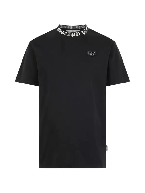 Philipp Plein T-shirt Round-neck Ss - Black