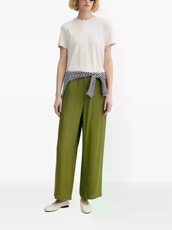 American Vintage Elasticated-waist Trousers - Green
