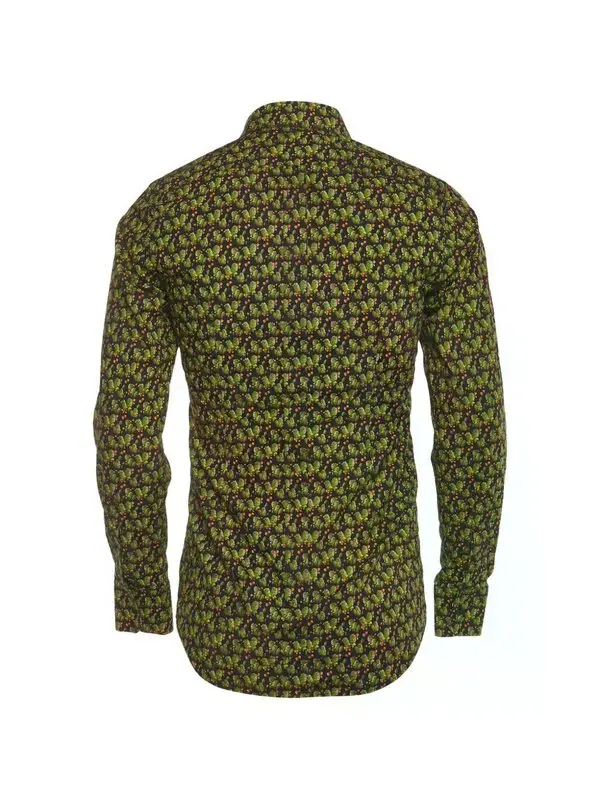 Dolce & Gabbana Gold Cactus-print Shirt