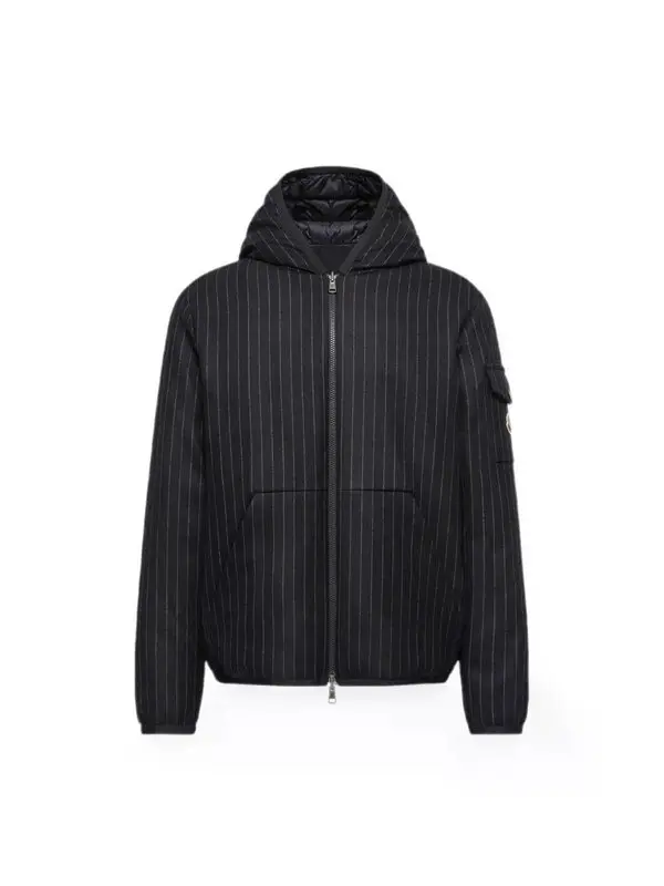 Moncler Ceze Pinstripe Jacket