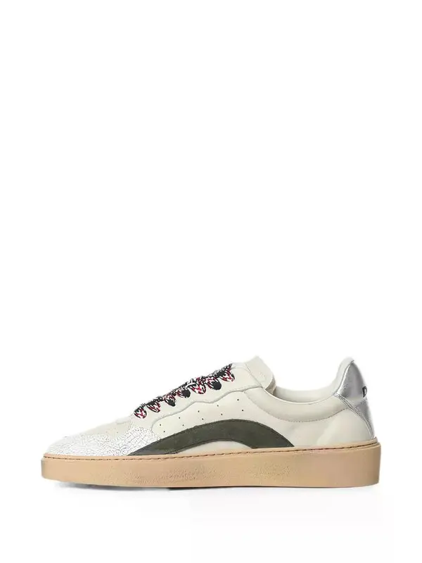 Dsquared2 Rider Distressed-effect Panelled Sneakers