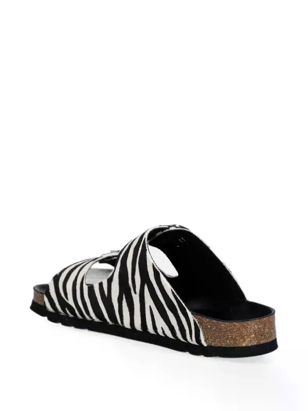 DR. SCHOLL'S SHOES Noelle Zebra-print Slides