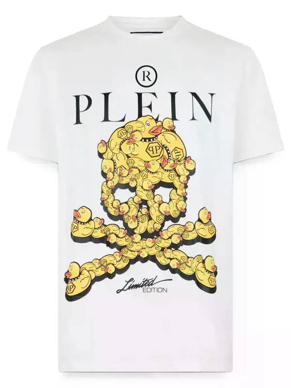 Philipp Plein Jersey T-shirt Duck Skull