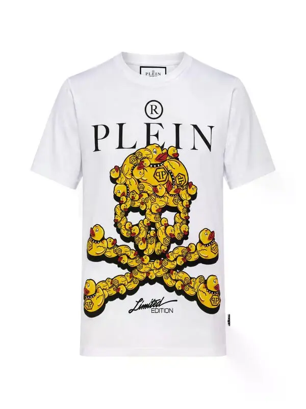 Philipp Plein Jersey T-shirt Duck Skull
