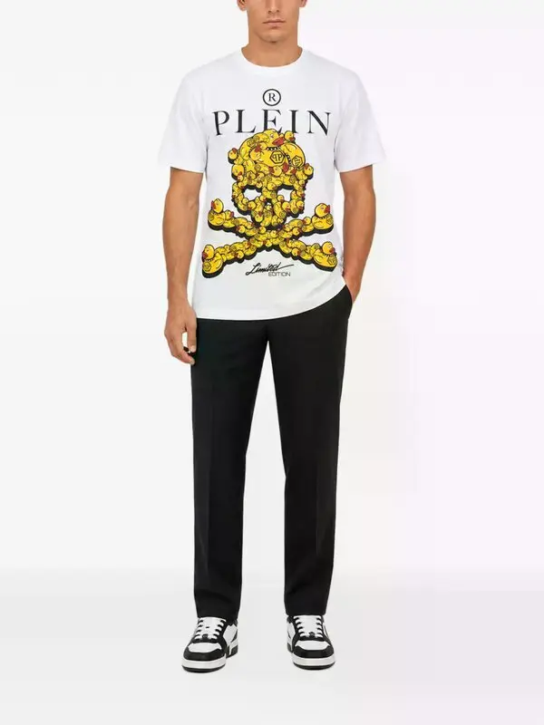 Philipp Plein Jersey T-shirt Duck Skull