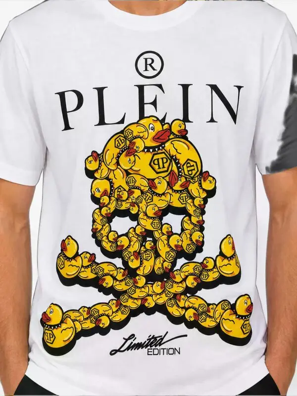 Philipp Plein Jersey T-shirt Duck Skull