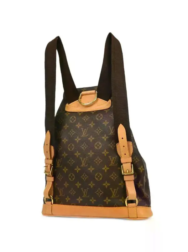LOUIS VUITTON 2002 Monogram Montsouris Gm Backpack