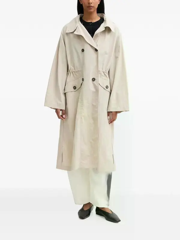 Marc O'polo Double-breasted Hooded Coat