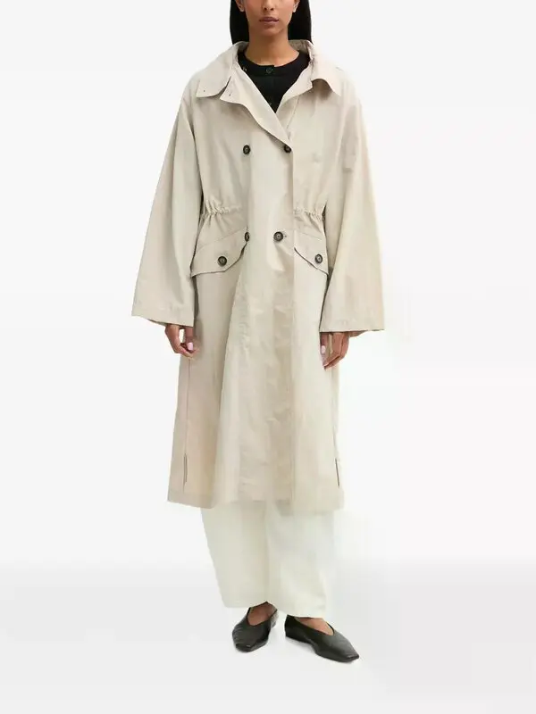 Marc O'polo Double-breasted Hooded Coat