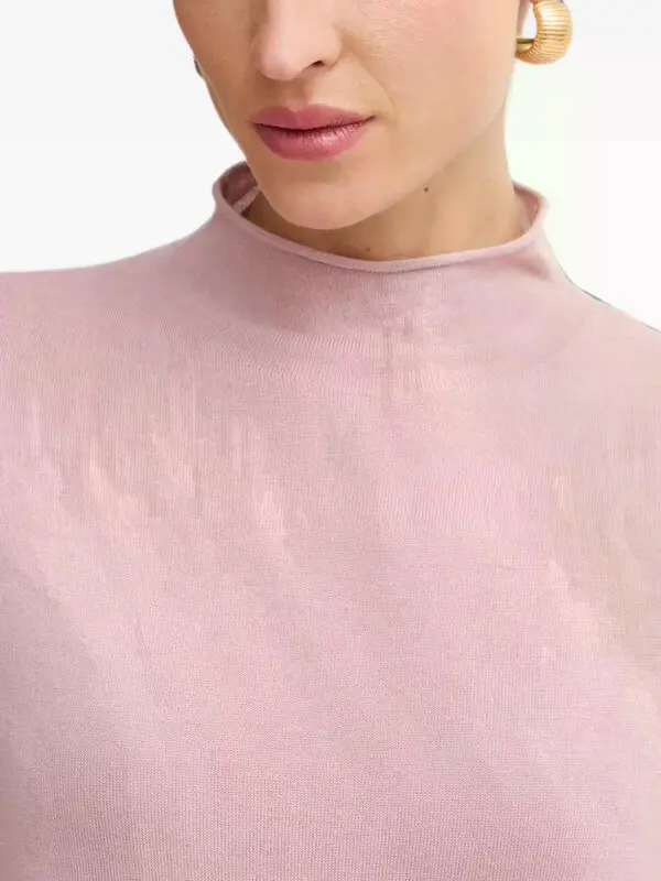 Marc O'polo High-neck Rolled-edge Sweater