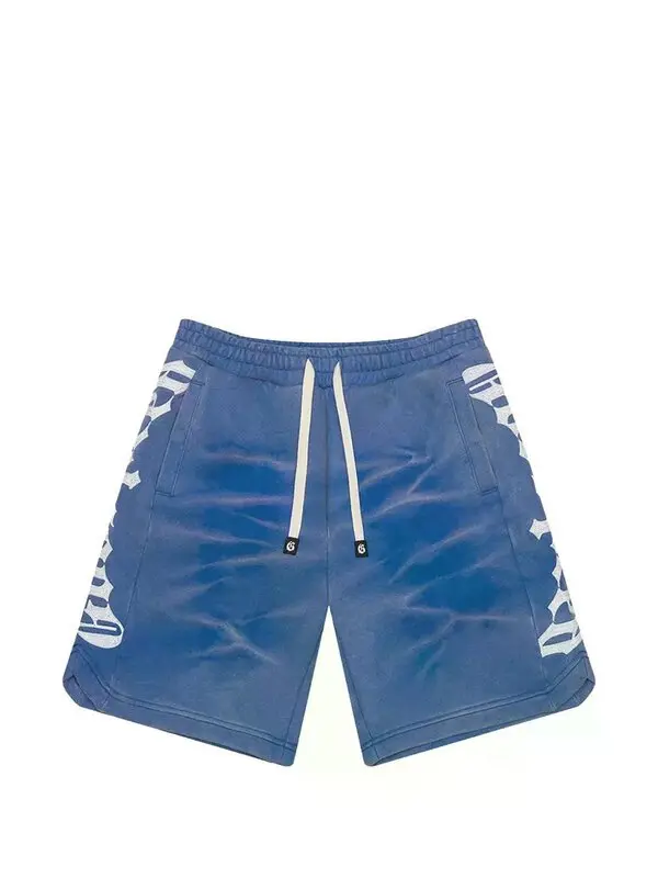 GODSPEED Courtside Tie-dye Shorts - Blue
