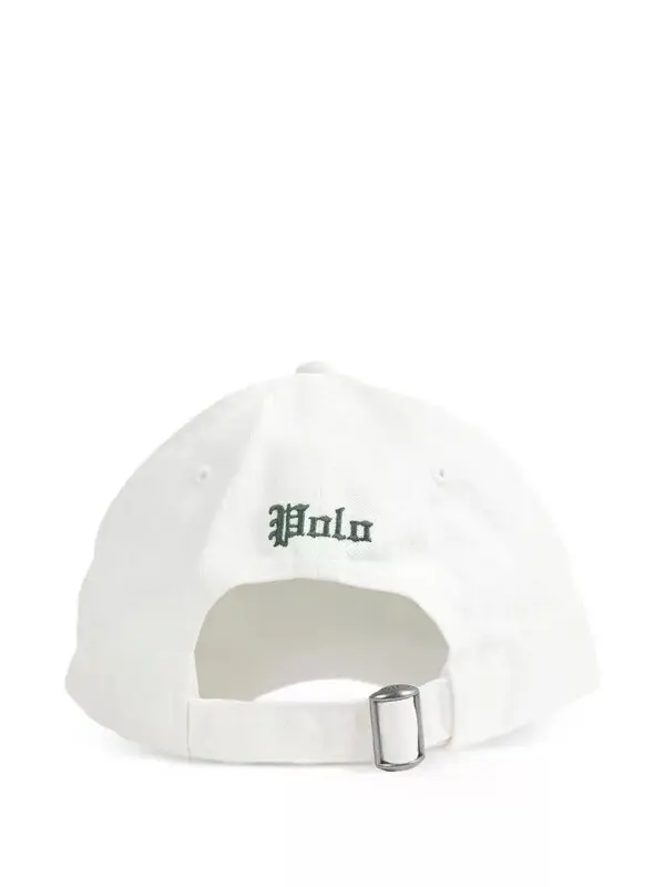 Polo Ralph Lauren Embroidered Logo Baseball Cap - White