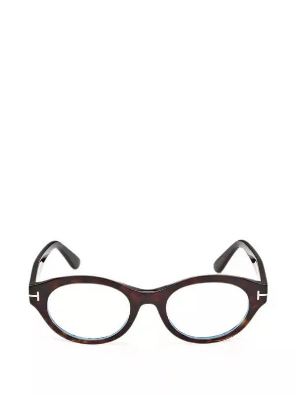 TOM FORD Tortoiseshell Effect Cat-eye Glasses - Brown