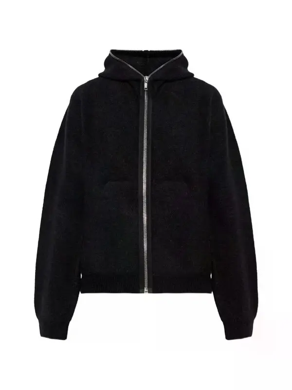 Rick Owens Hooded Zip-up Cardigan