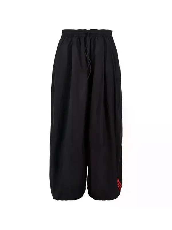 Y3 Logo-print Drawstring-waist Trousers