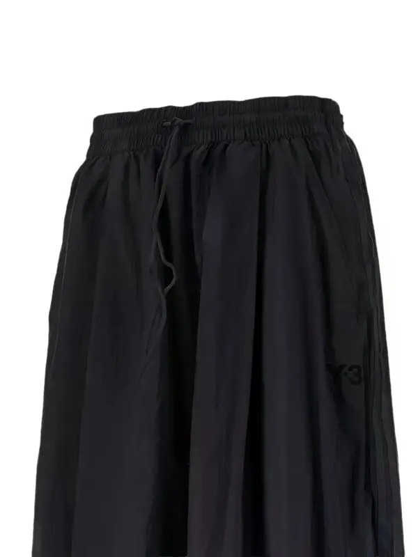 Y3 Logo-print Drawstring-waist Trousers