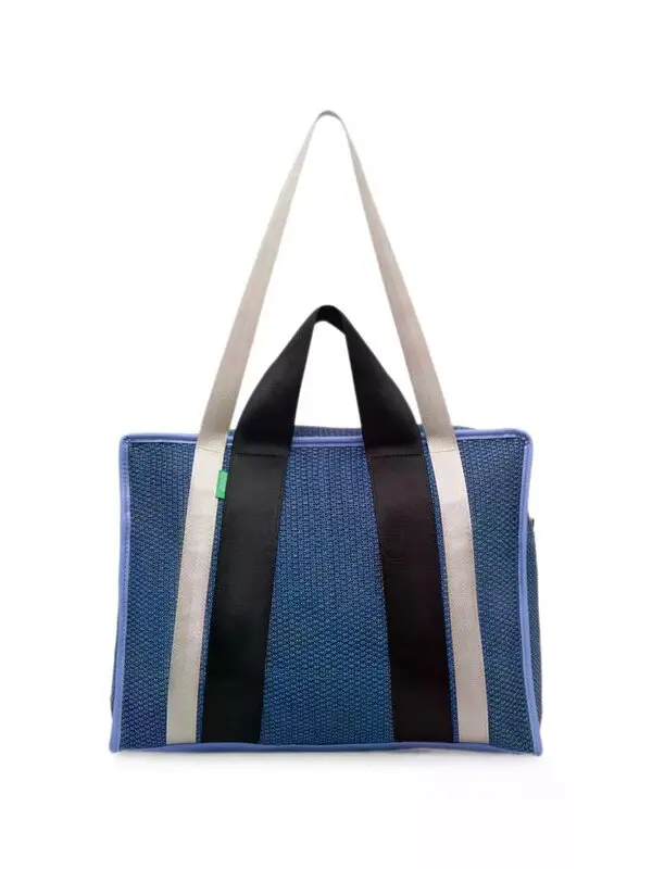 BENETTON Contrast-strap Tote Bag