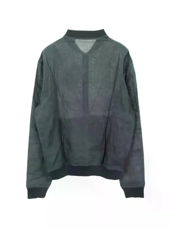 Hermès Zip-up Linen Sweater
