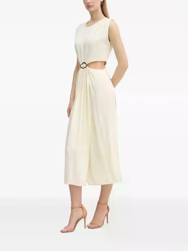 GAUDI Cut-out Hardware-detail Midi Dress