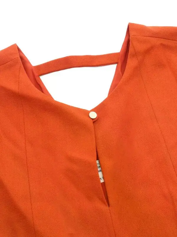 Hermès V-neck Long-sleeve Top