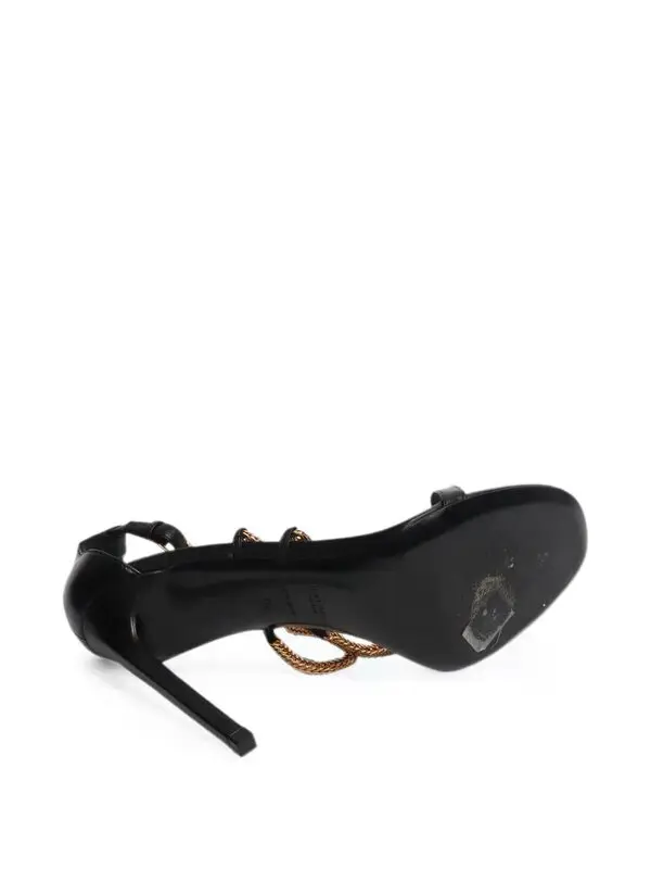Saint Laurent Chain-detail Stiletto Sandals
