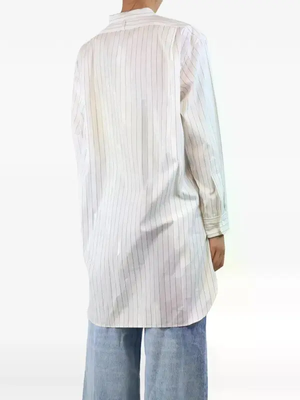 MARGARET HOWELL Striped Long-sleeve Shirt