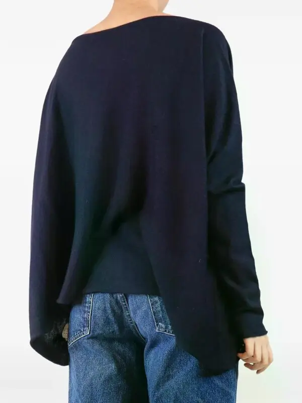Apuntob Wide-leg Sweater - Blue