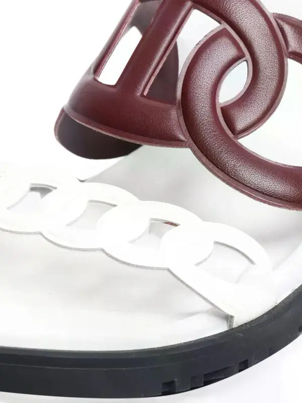 Hermès Extra Cut-out Details Sandals - White