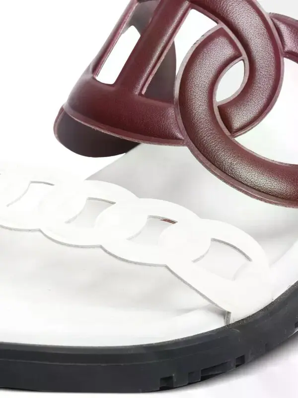Hermès Sandals With Cut-out Details - White